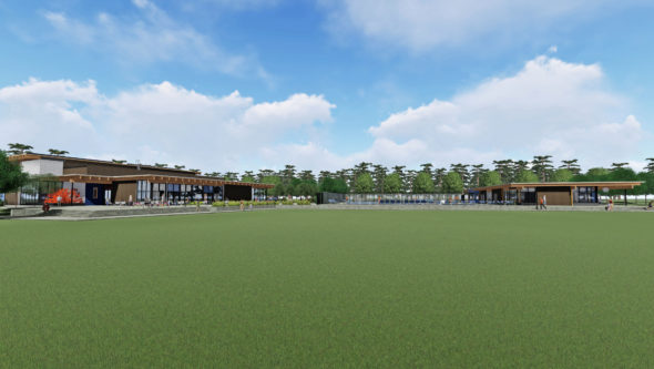 Side View Of Community Center And Pool - City of Fircrest