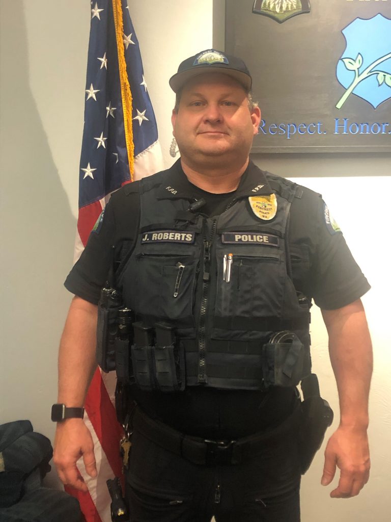 Spotlight - Det. Roberts - City of Fircrest