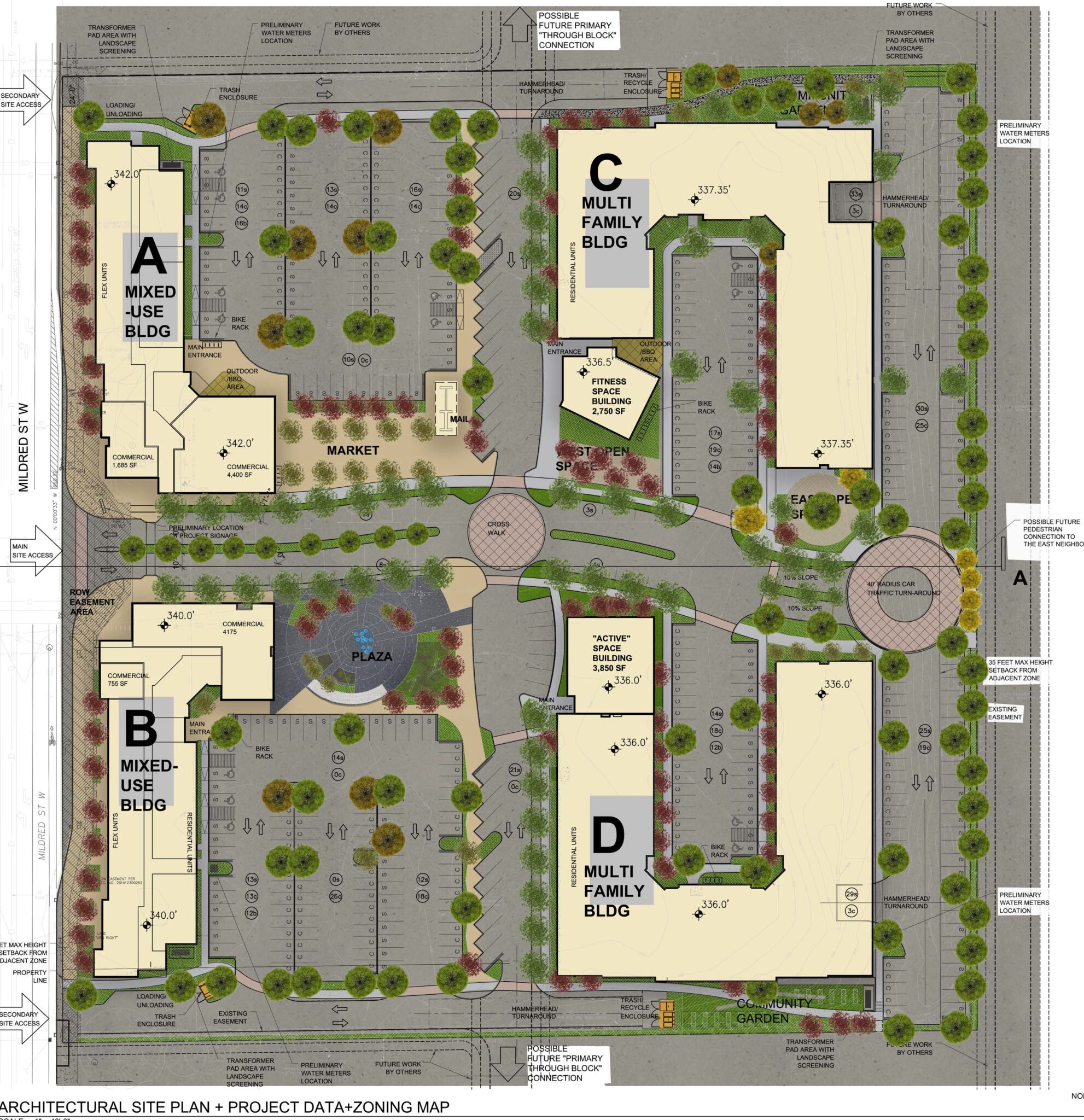 080522 Revised Site Plan - City of Fircrest
