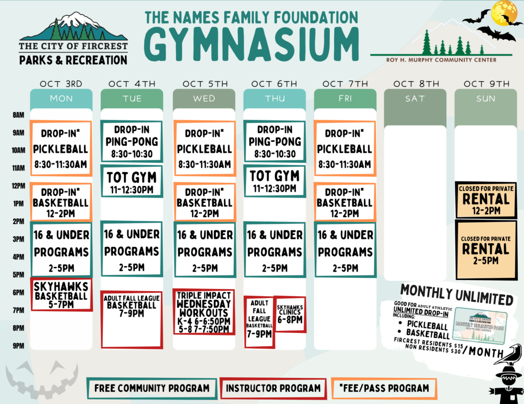 Roy H. Murphy Community Center - City of Fircrest