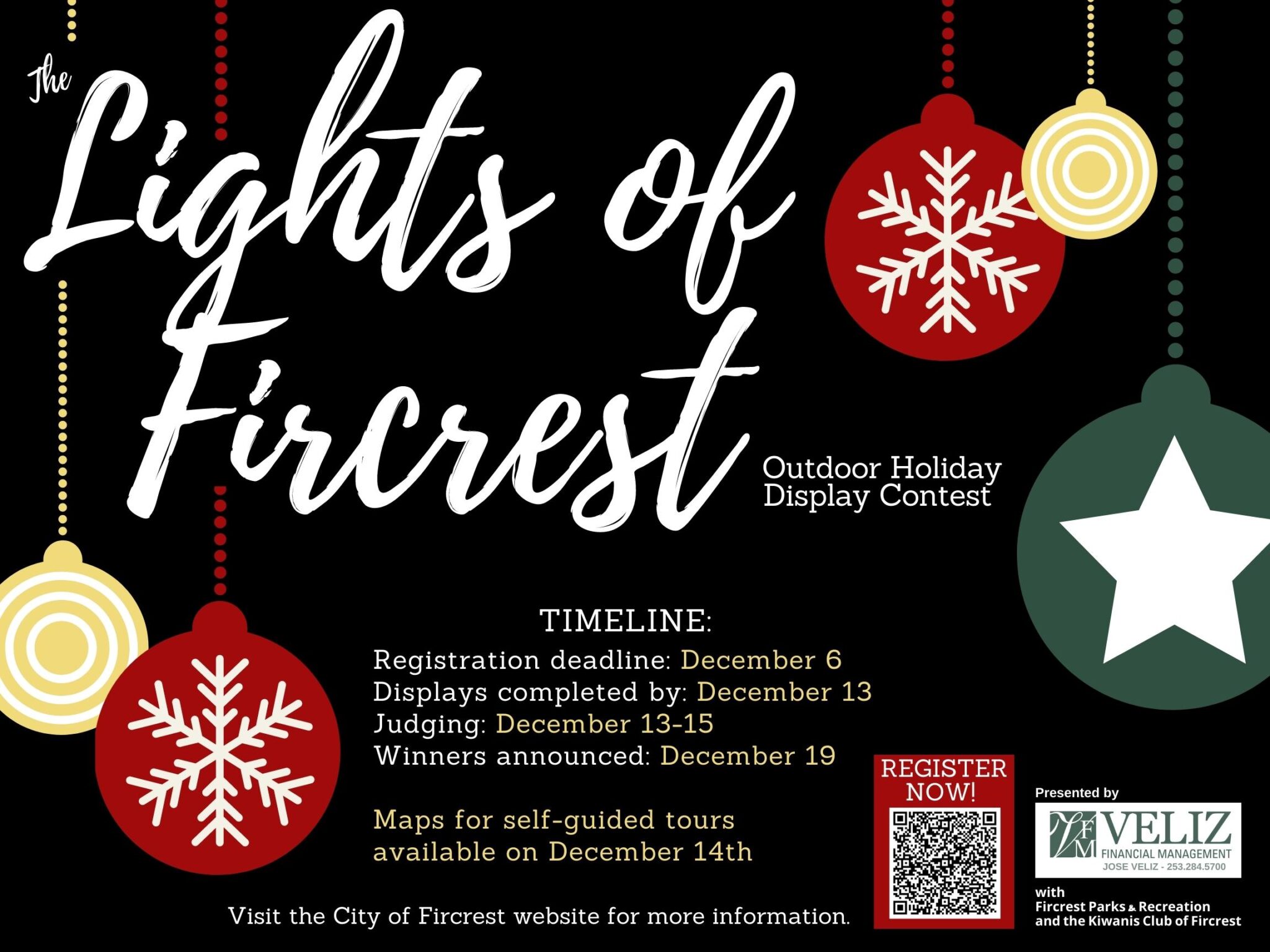 Lights of Fircrest 2022 Display Contest - City of Fircrest