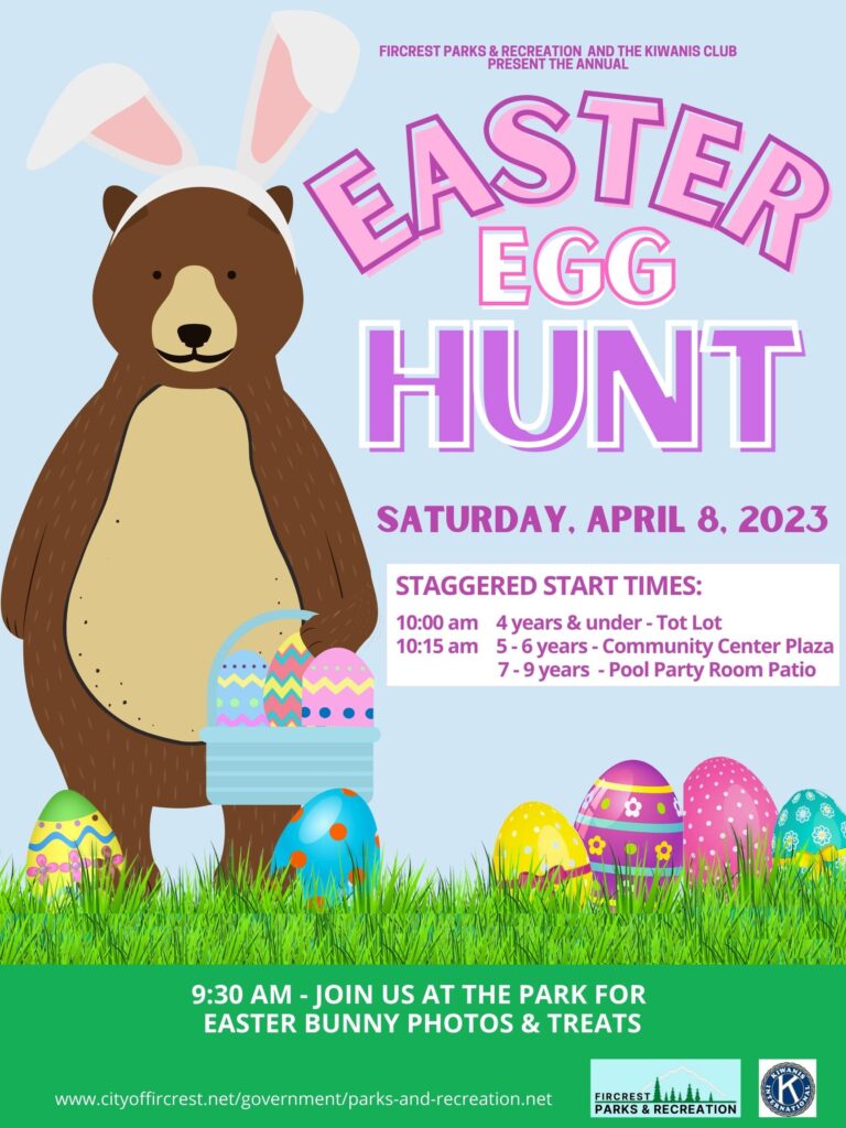 2023 Easter Egg Hunt - City of Fircrest