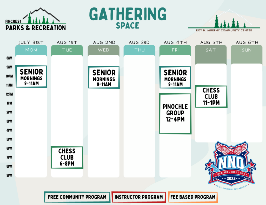 Roy H. Murphy Community Center - City of Fircrest