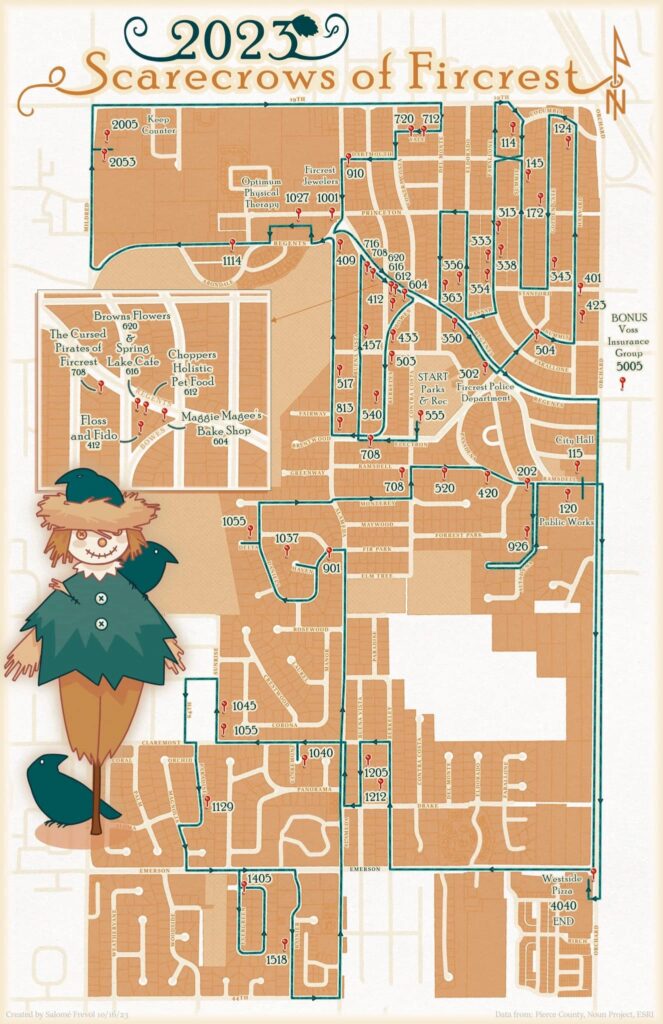 Scarecrows & Skeletons of Fircrest Display Contest - City of Fircrest