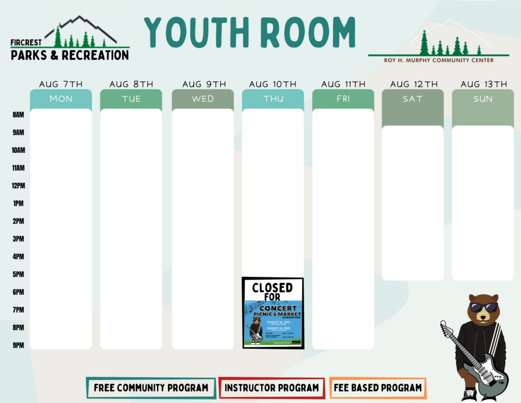 Roy H. Murphy Community Center - City of Fircrest