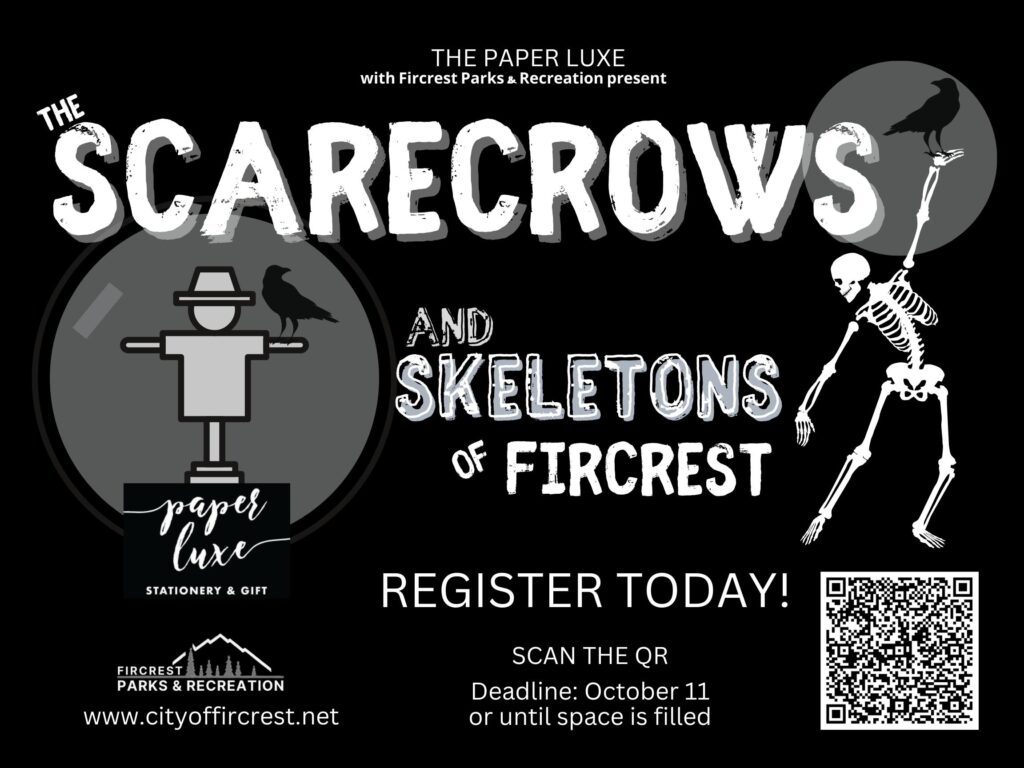 Scarecrows & Skeletons of Fircrest Display Contest - City of Fircrest