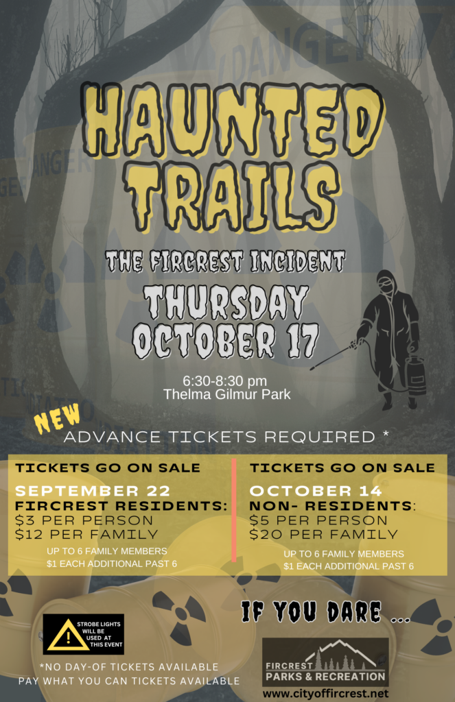 Haunted Trails - City of Fircrest